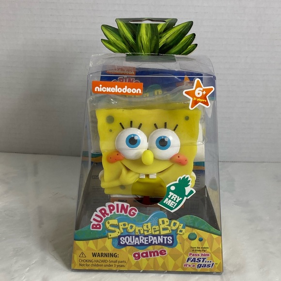 Nickelodeon | Toys | Burping Sponge Bob Square Pants Musical Dice Game ...